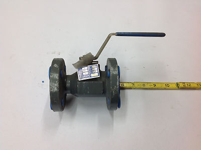 1" Marwin 5233F Flanged Ball Valve 1" -150, Trim 316, Seat RT, Body WCB ...