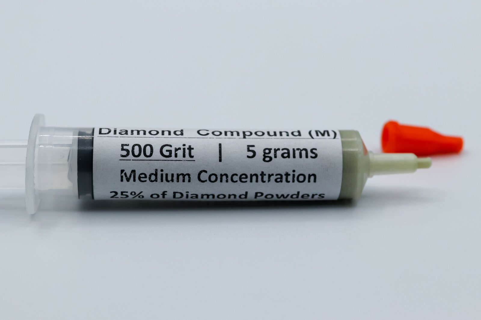 Diamond Paste Compound Polishing Lapidary 500 (M) Grit 5 Grams, USA ...