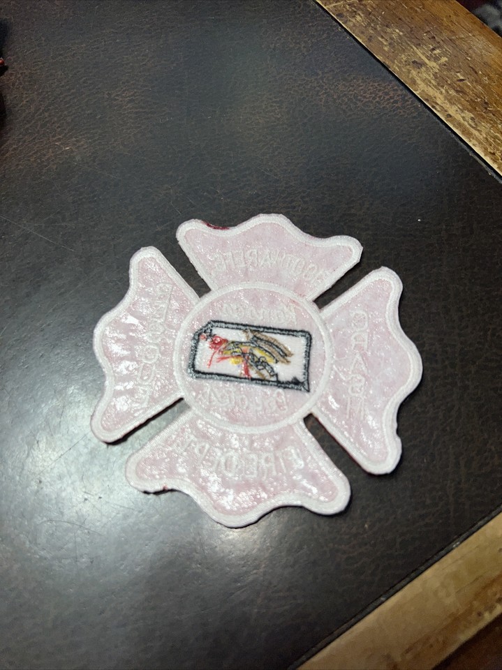 Vntg Obsolete Kansas Fire Department Patch 190th AREFG Kansas Coyotes ...