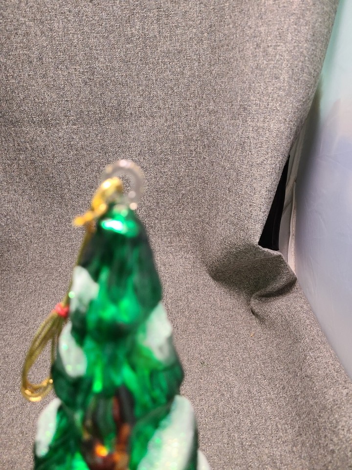 VTG Hand Blown Mercury Glass Ornament Christmas Tree Santa Reindeer ...