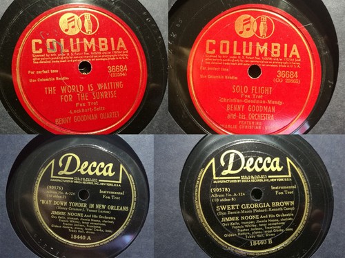 Vintage 1930's 12 albums set LP Vinyl Records. Please read individual ...