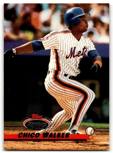 1993 Stadium Club Chico Walker #114 New York Mets | eBay