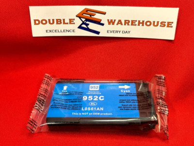 NOS NIP Replacement L0S61AN Cyan Ink Cartridge 952C XL for HP Inkjet ...
