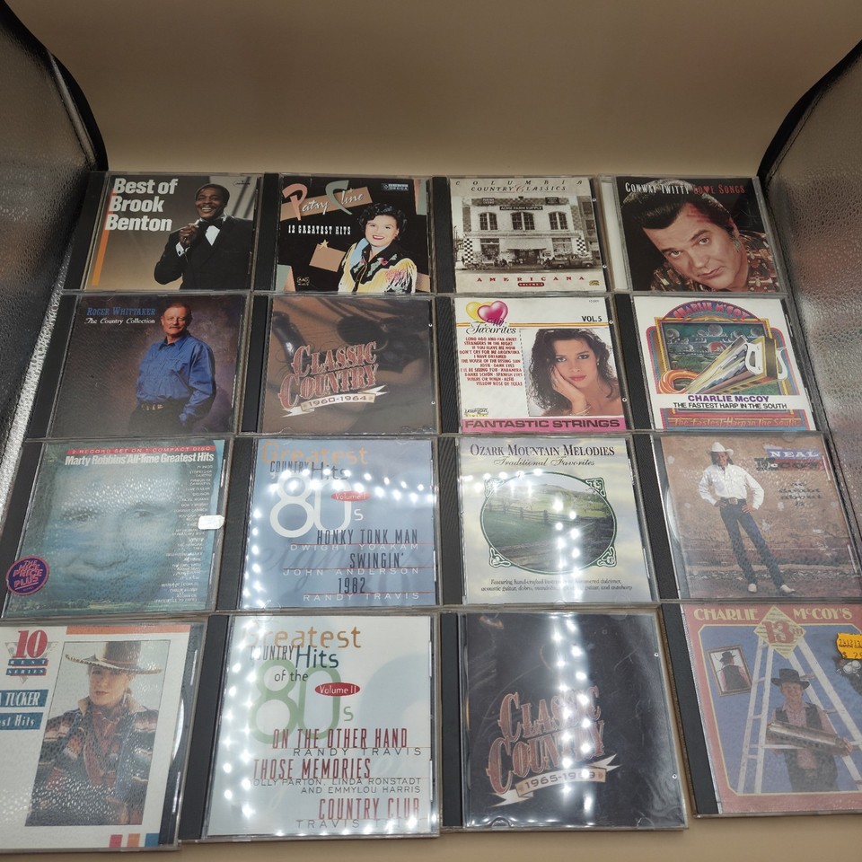 Lot Of 32 80s/90s Country And Easy Listening Cds | eBay