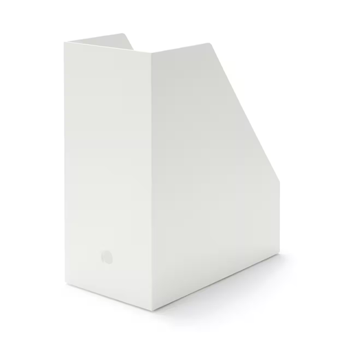 MUJI Recycled polypropylene stand file box, Wide WhiteGray | eBay
