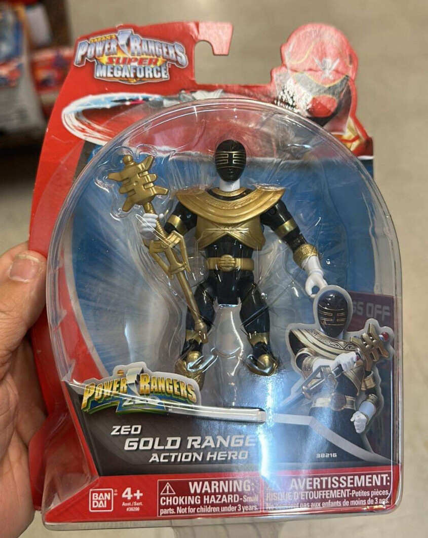 Power Rangers Super Megaforce Gold Ranger