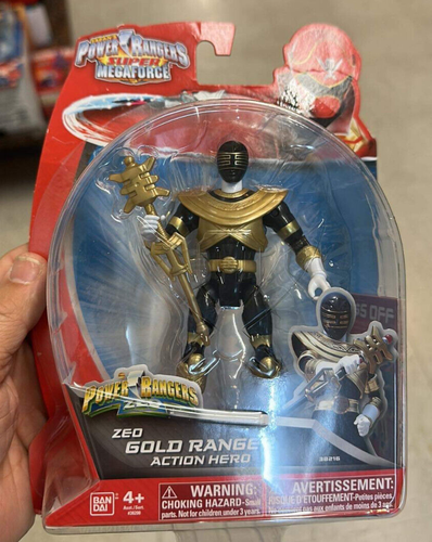 Power Rangers Super Megaforce ZEO Gold Ranger Action Hero | eBay