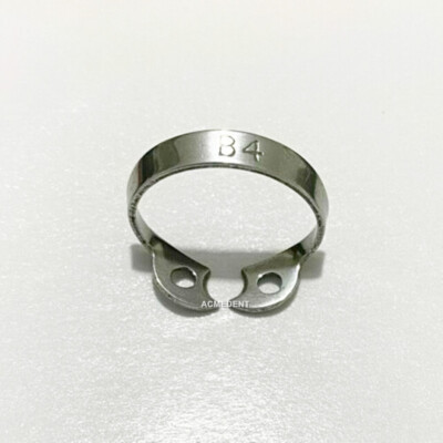 1-100Pcs Dental Rubber Dam Clamps B4 Brinker Clamp Anterior Canine Fits ...