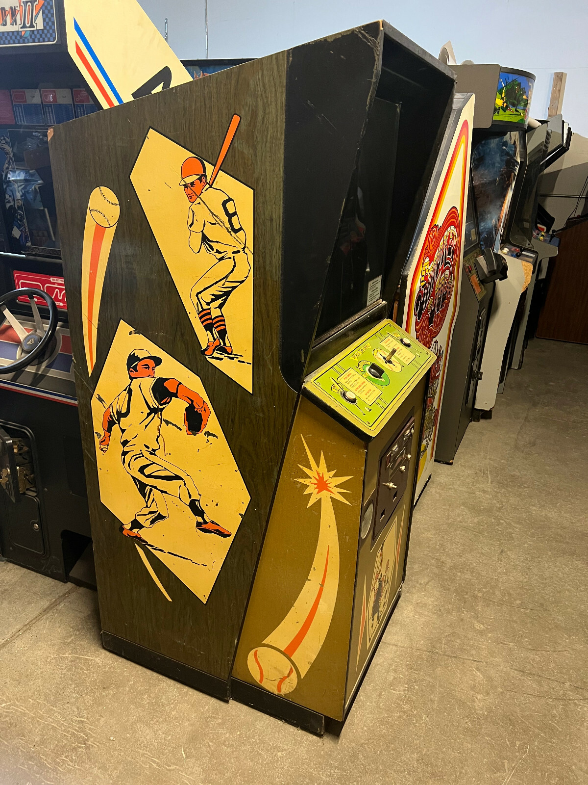 TORNADO BASEBALL ARCADE MACHINE by MIDWAY 1976 (Excellent Condition) | eBay