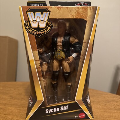 WWE Elite Legends Psycho Sid with Winged Winged Belt Series 25 Action Figure | eBay