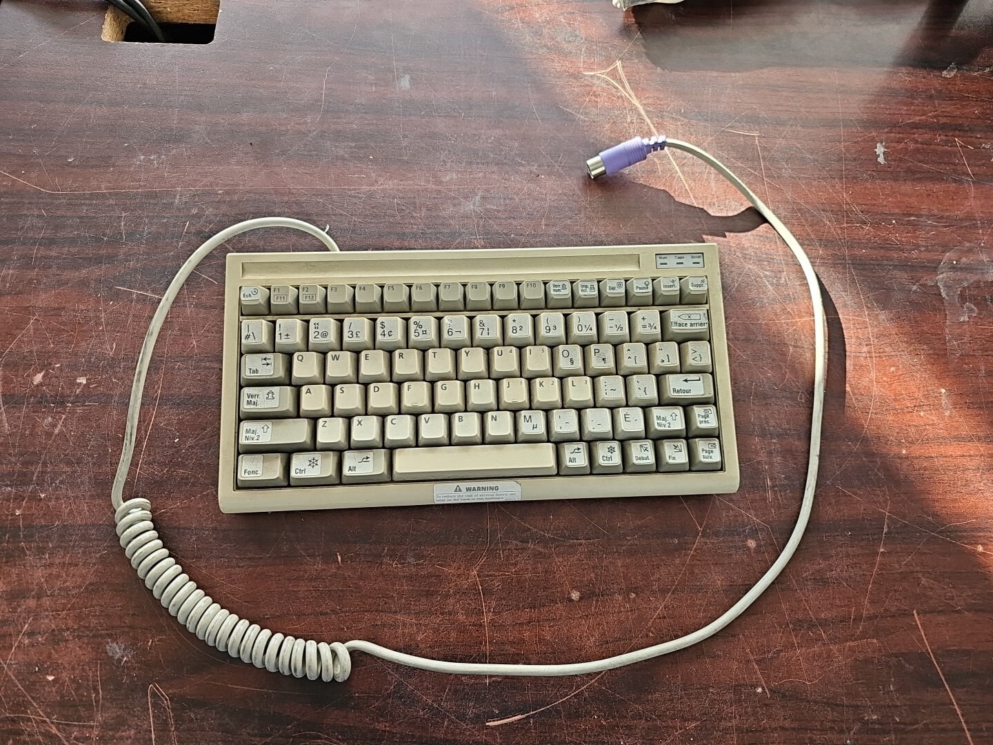 Vintage BTC 5100C Keyboard 5-pin DIN E5X5R5BTC-5100C | eBay