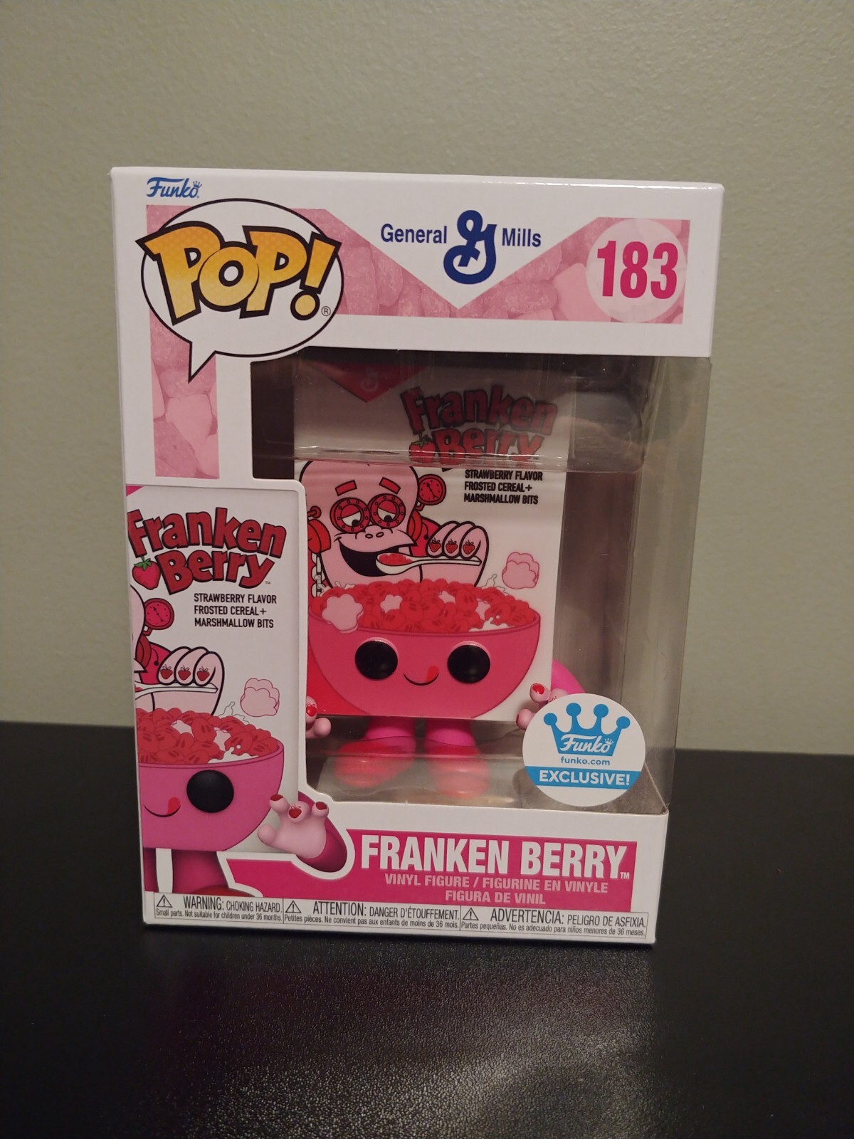 FUNKO POP!Funko Exclusive FRANKEN BERRY #183 VAULTED +PROTECTOR ...