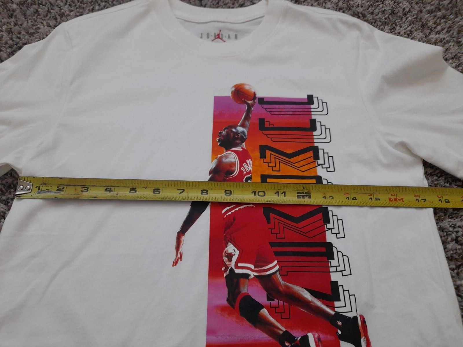 Nike Michael Jordan Jumpman Bulls 11 Retro Bred T-Shi… - Gem