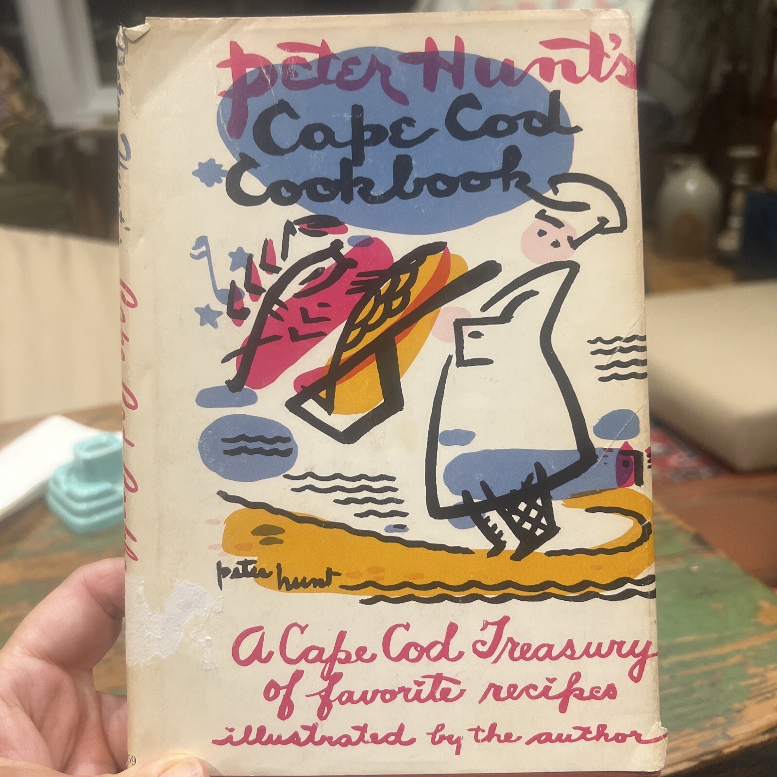 Peter Hunt's Cape Cod Cookbook 1962 Vintage New England Cook Book ...