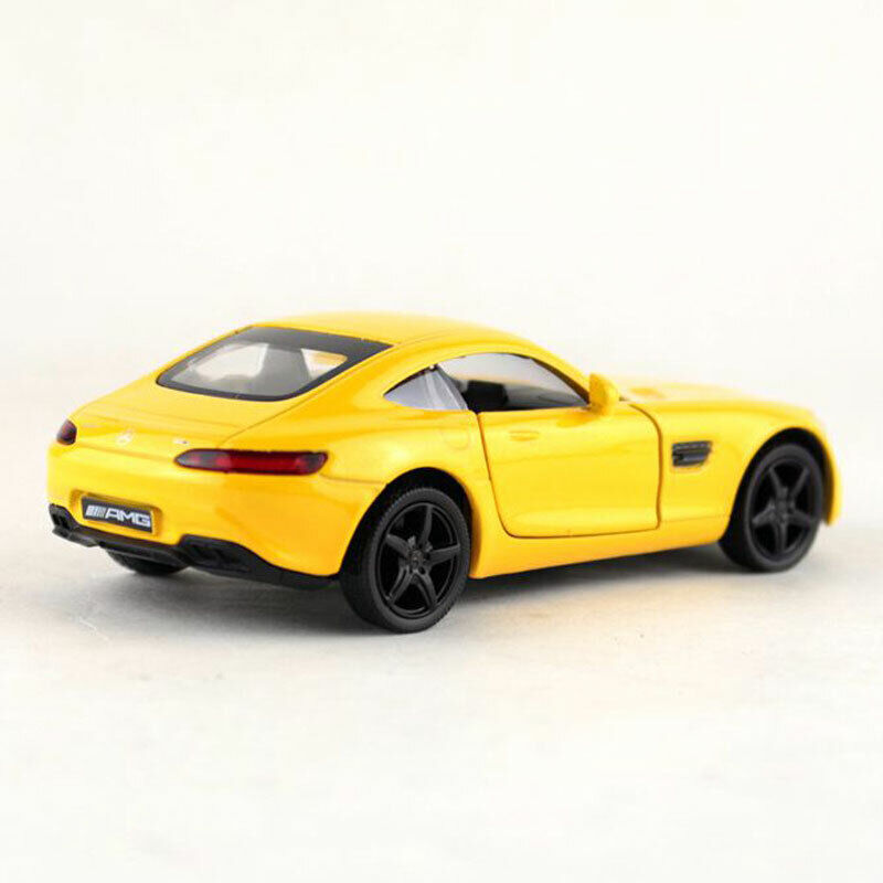 1/36 Yellow AMG GTS Model Car Diecast Metal Toy Cars Kids Gifts Toys ...