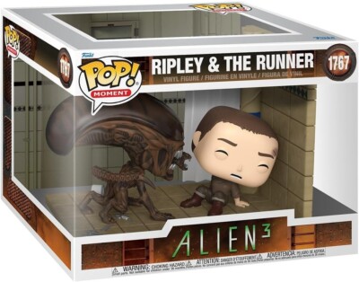 Funko Pop Deluxe Moment Aliens 3: The Runner Xenomorph Vs Ripley Figure ...