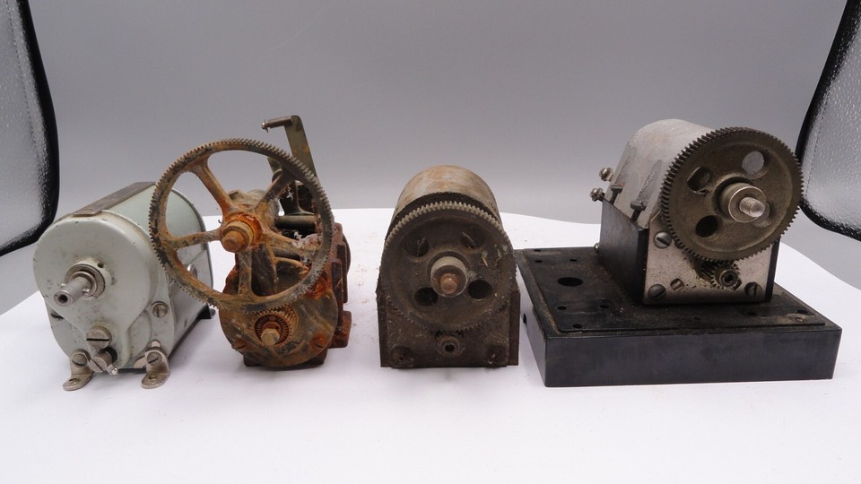 Lot Of 4 Vintage Hand Crank Telephone Magnetos / Generators - Untested ...
