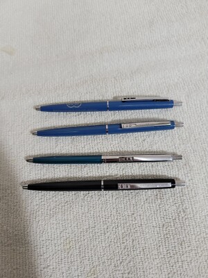 LOT OF 4 VINTAGE PAPER MATE DOUBLE HEART INK PENS 2 ADVERTISING | eBay