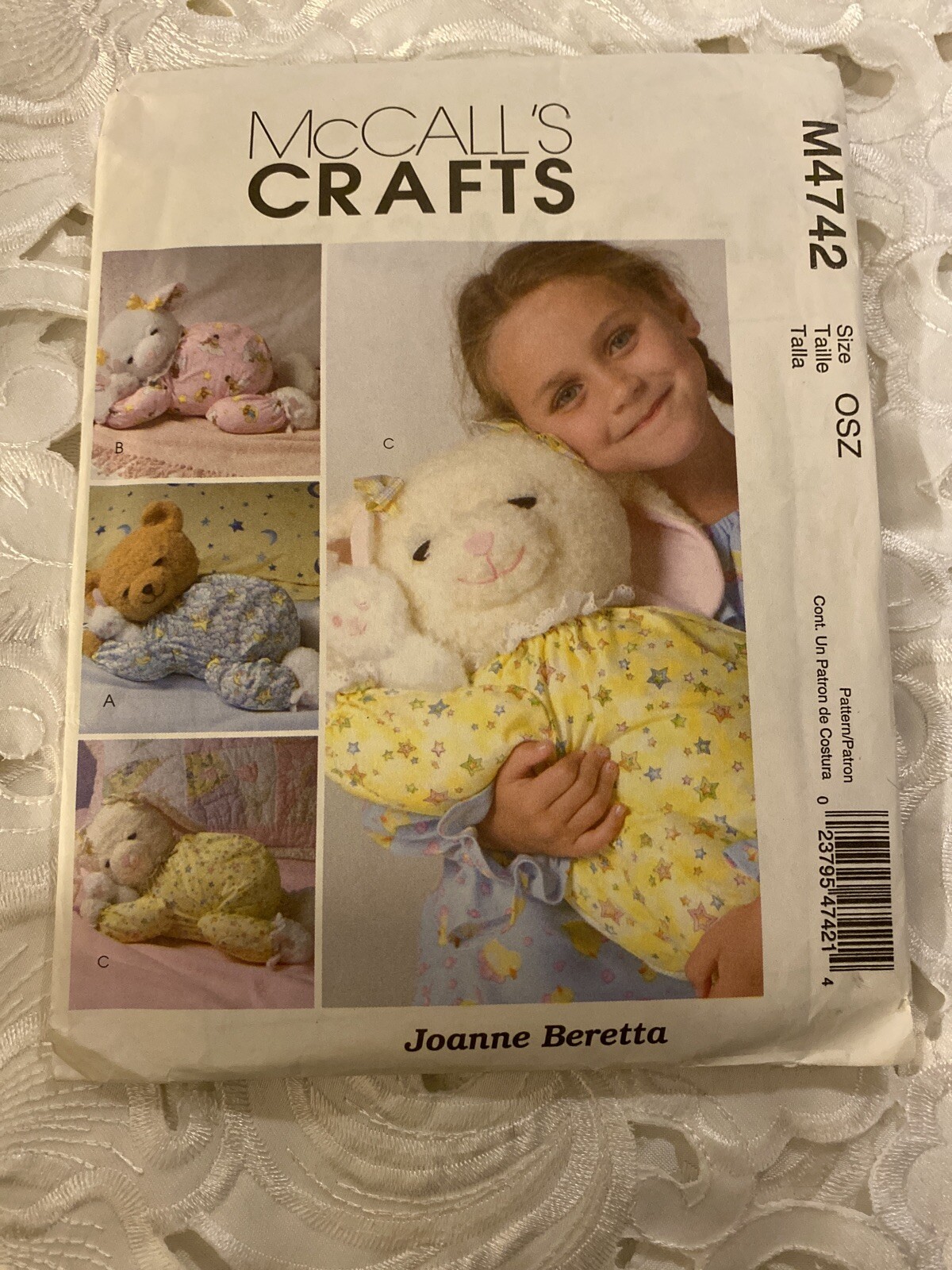 McCall's Crafts Sleepy Dolls Pajama Holders Pattern #4742 UNCUT | eBay