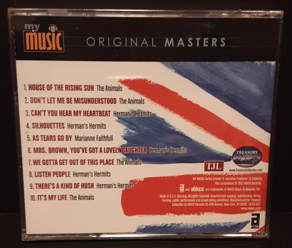 THE ANiMALS HERMAN'S HERMITS MY MUSiC BRiTiSH POP VOLUME 7 BRAND NEW ...