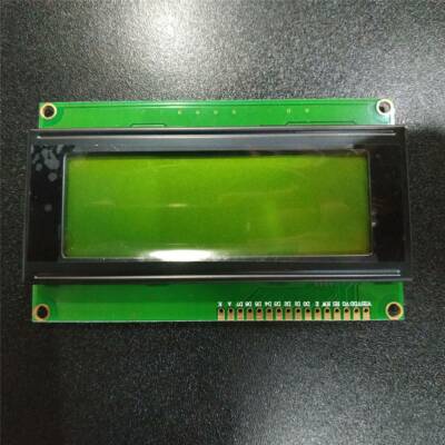 1PC 5V 20X4 LCD 2004A LCD Liquid Crystal Module Yellow Green Screen ...