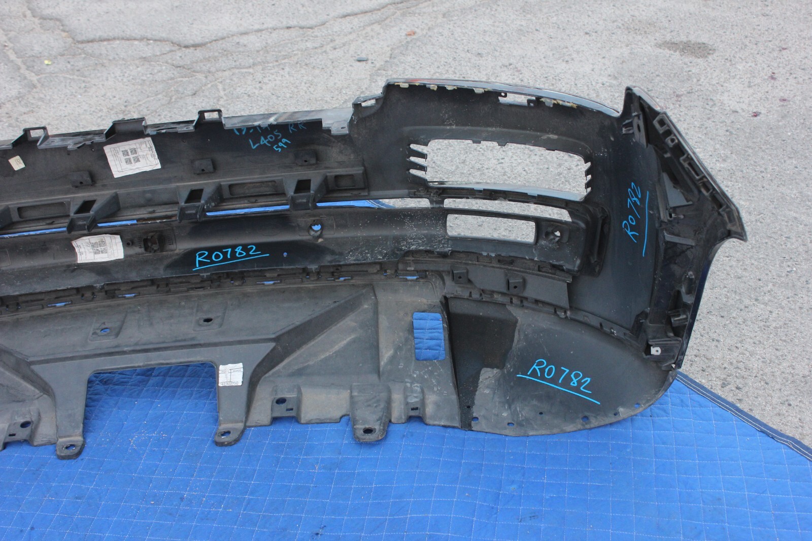 13-17 2015 RANGE ROVER L450 FRONT BUMPER LOWER VALANCE GENUINE FACTORY ...