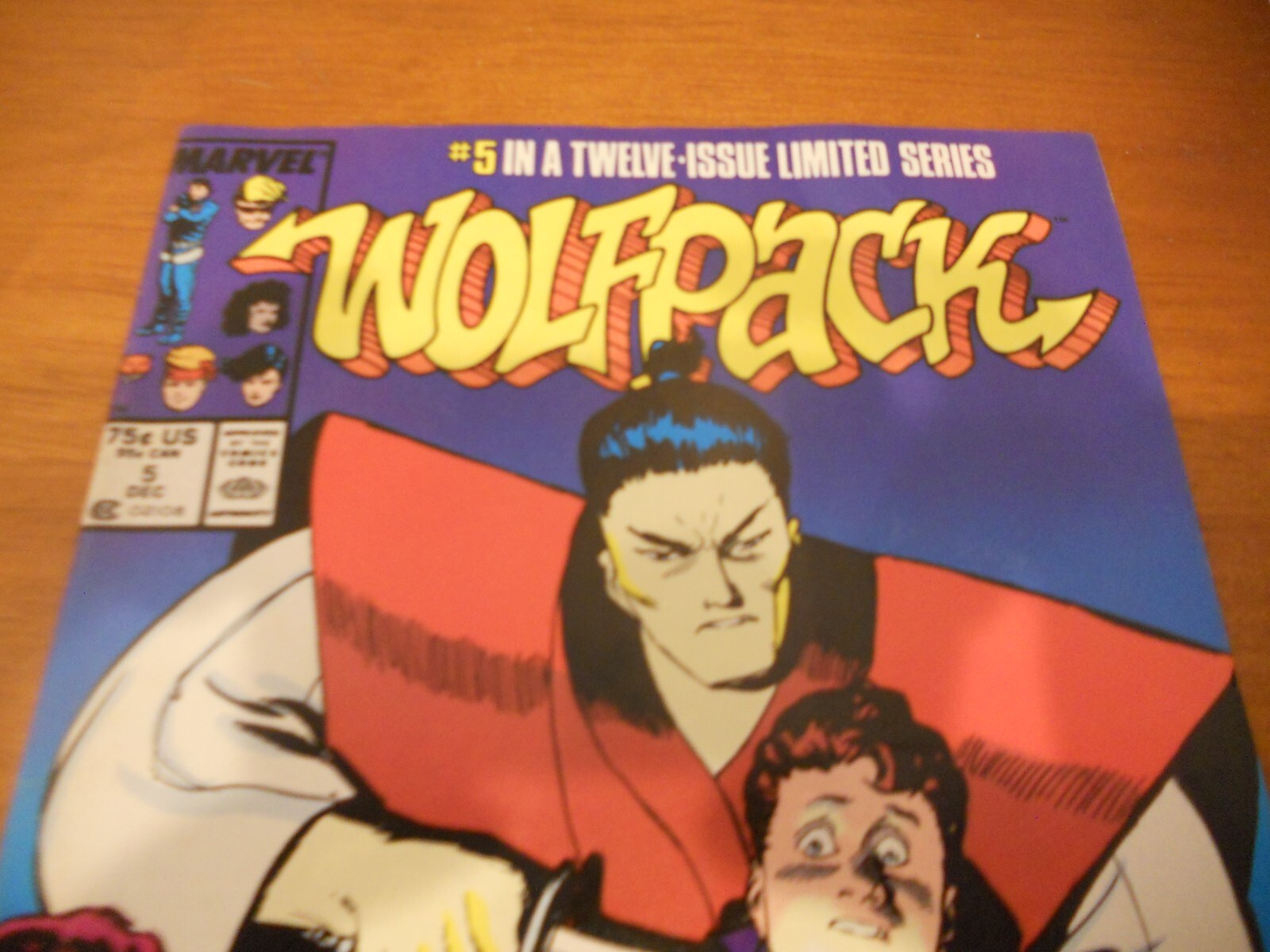 Wolfpack #5 1988 Marvel Comics Direct Edition | eBay