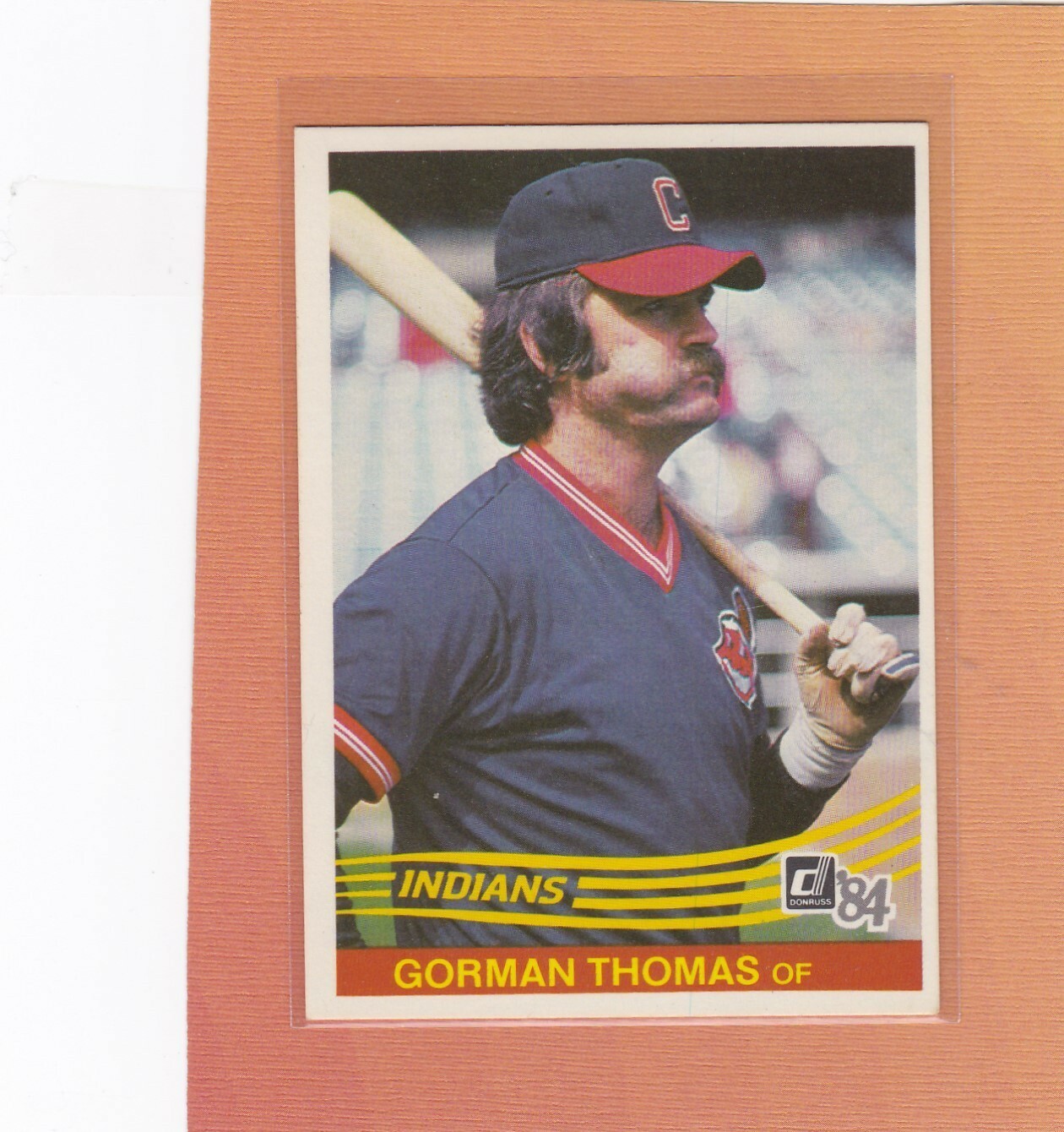 1984 DONRUSS BASEBALL #574 GORMAN THOMAS INDIANS EXMT *63180 | eBay