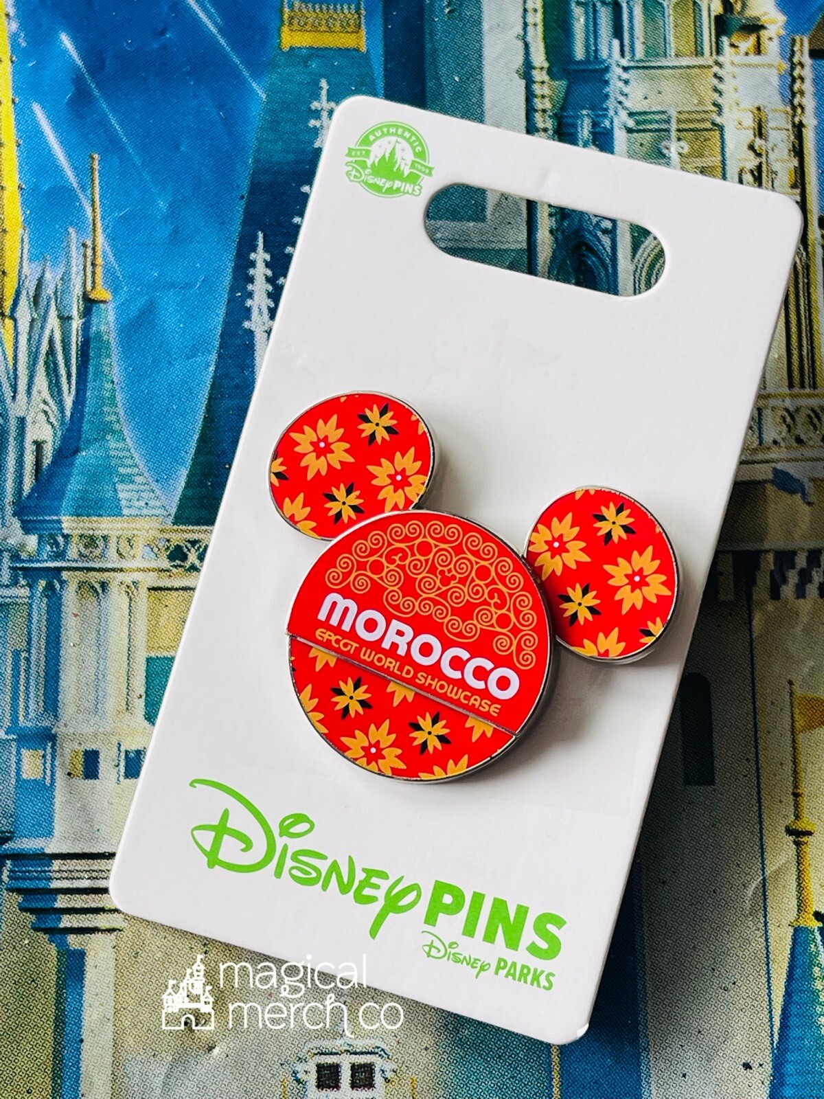2022 Disney Parks Epcot World Showcase Collection Pin Morocco Mickey ...