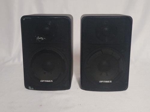 Optimus Pro 77 8Ohm 70W Bookshelf Speakers, Pair (40-2057) | eBay