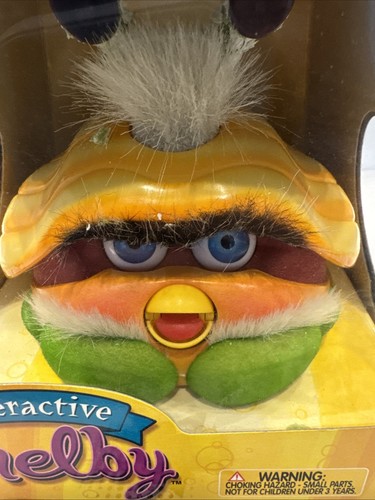 Vintage Rare Hasbro Tiger Electronics Interactive SHELBY Orange Green ...