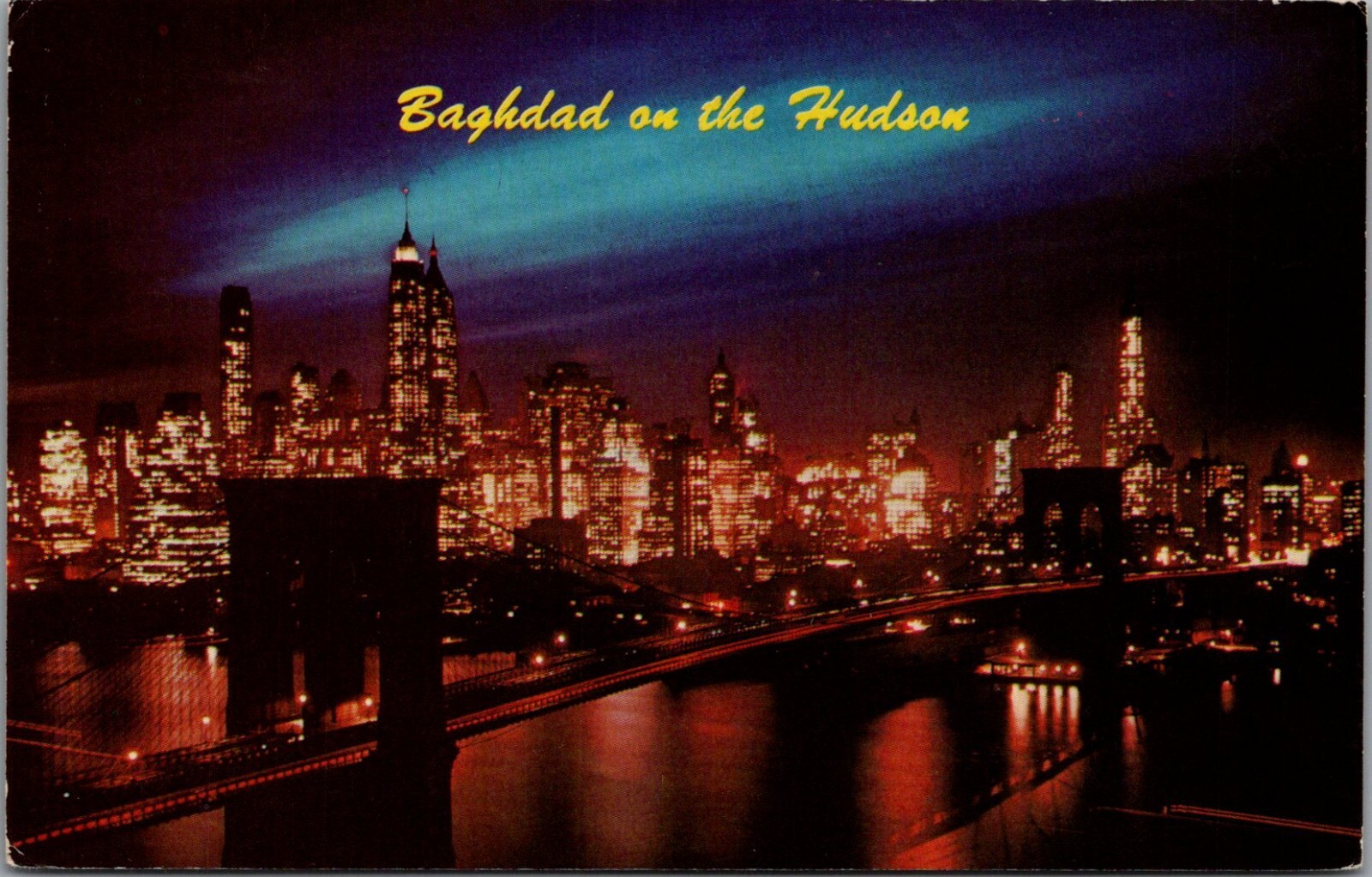 Baghdad City At Night