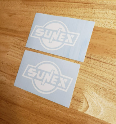 sunex engine hoist cherry picker jack Decals Sticker 7x4.2" 2 Gloss ...
