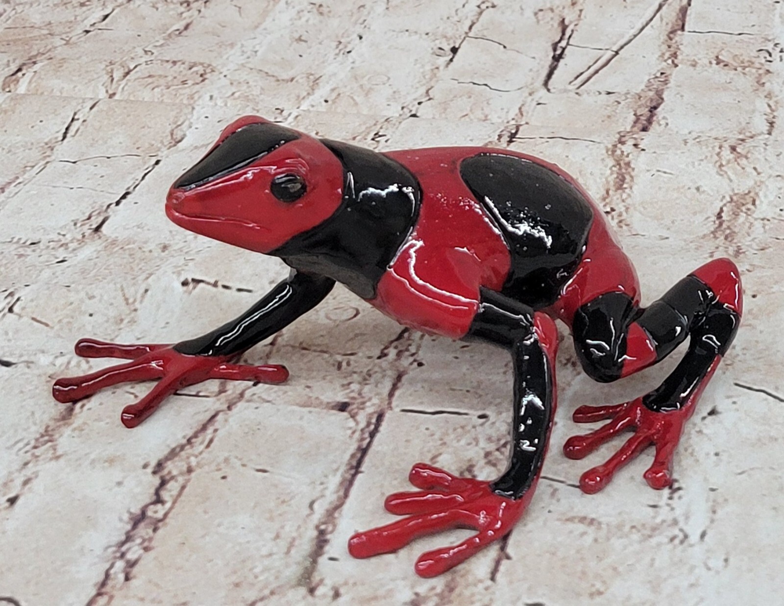 Hand Made Limited Edition Frogman Frog Amphibian Genuine Bronze ...