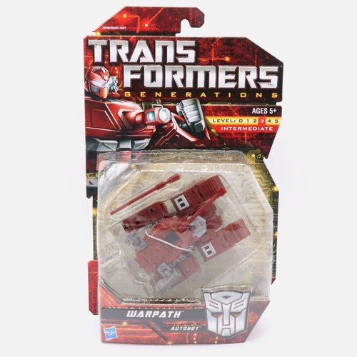 Transformers Generations Warpath G1 2010 Autobot Tank Deluxe Class New ...