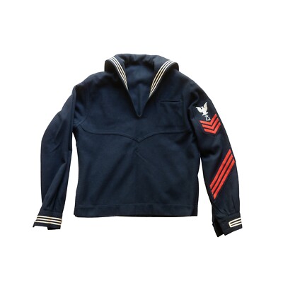 US Navy WW2 Petty Officer First Class Commissary Steward Uniform Dark ...