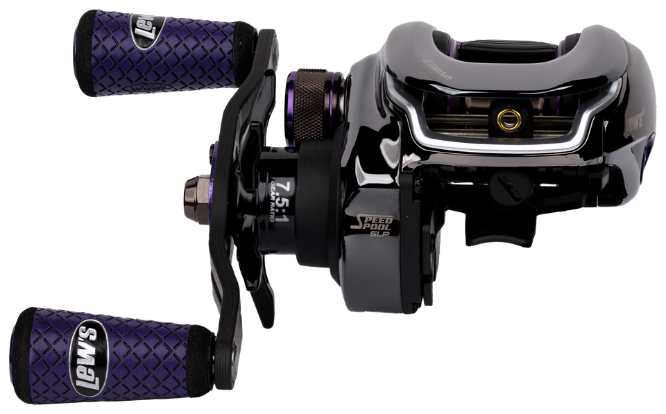 Lew's PT1SHG2 Team Lew's Pro-Ti Baitcast Reel, Right Hand, Titanium ...