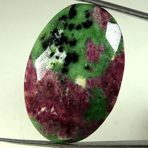AAA Natural Ruby Zoisite Oval Cut Loose Gemstones 70.80Cts. 25x 37x 07mm | eBay