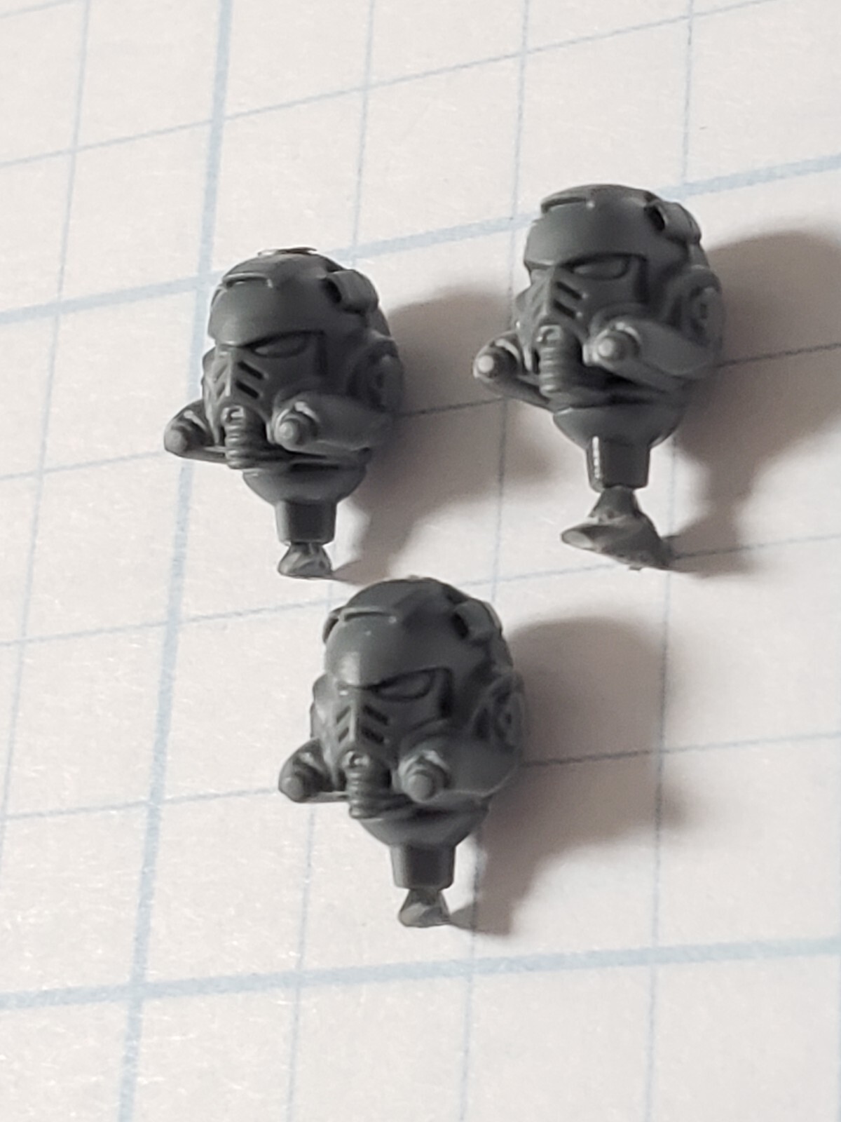 Warhammer 40k Space Marine Bits Aggressor Gravis Armor Engraved Helmet ...