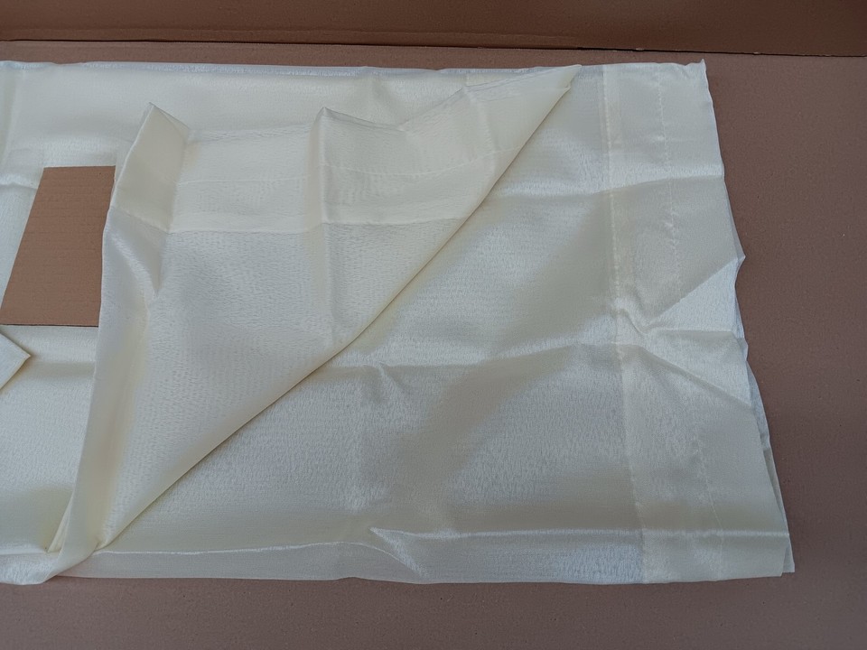 Lorraine Home Fashions Reverie Snow Voile Tailored Door Panels 60"x72 ...