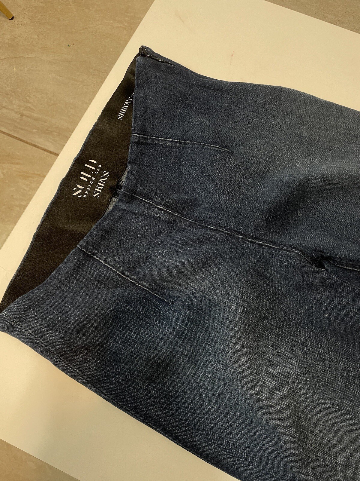 Sold Design Lab Skinny Jeans Sample Size Small Dark W… - Gem