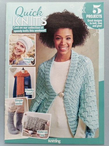 QUICK KNITS, 5 projects - Simply Knitting Magazine Knitting Supplement ...