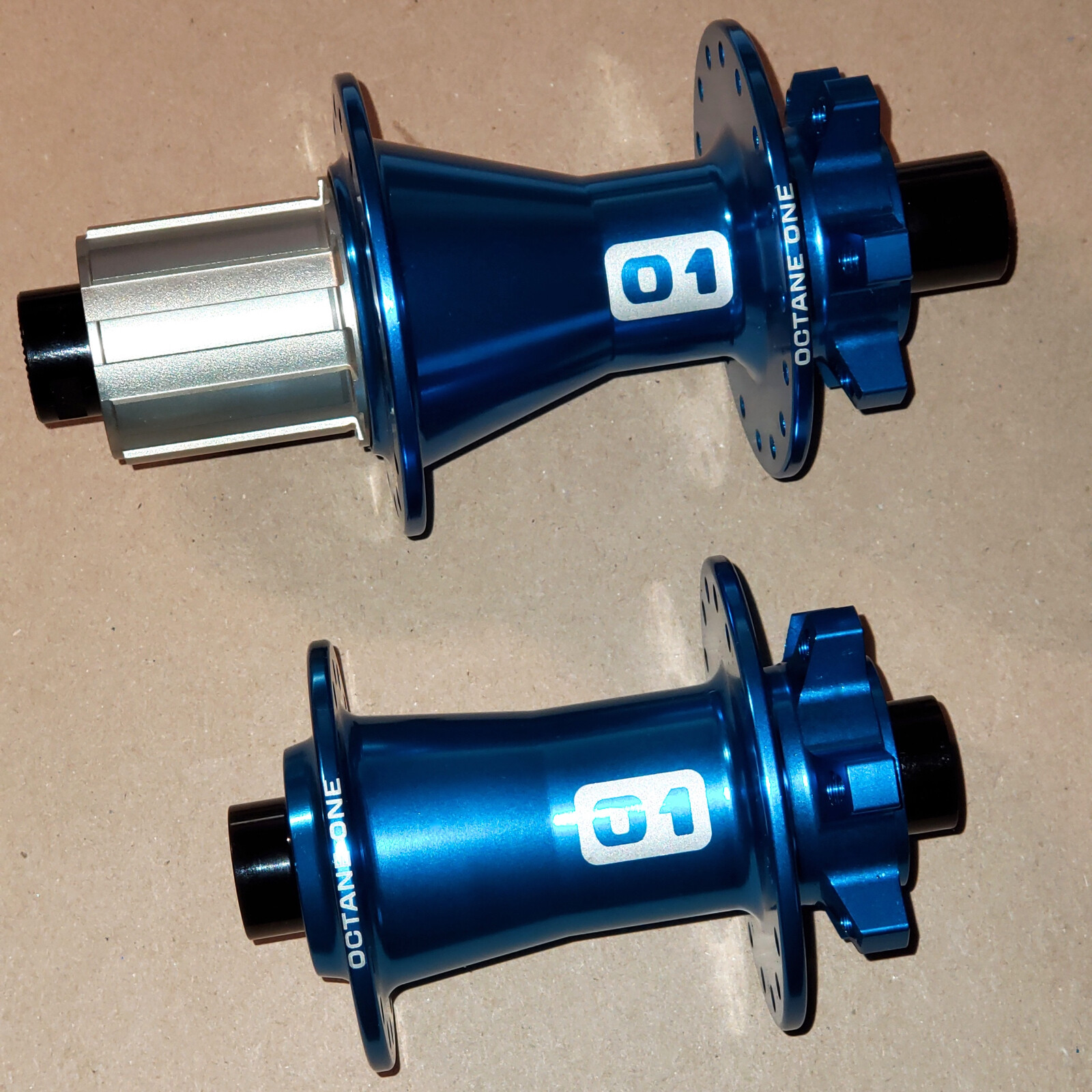NEW Octane One Orbital Hub Set 32h 100x15mm/142x12mm Shimano HG Blue | eBay