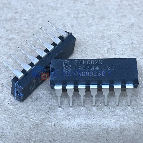 10PCS 74HC02N New NOR Gate 4-Element 2-IN CMOS 14-Pin PDIP Tube | eBay