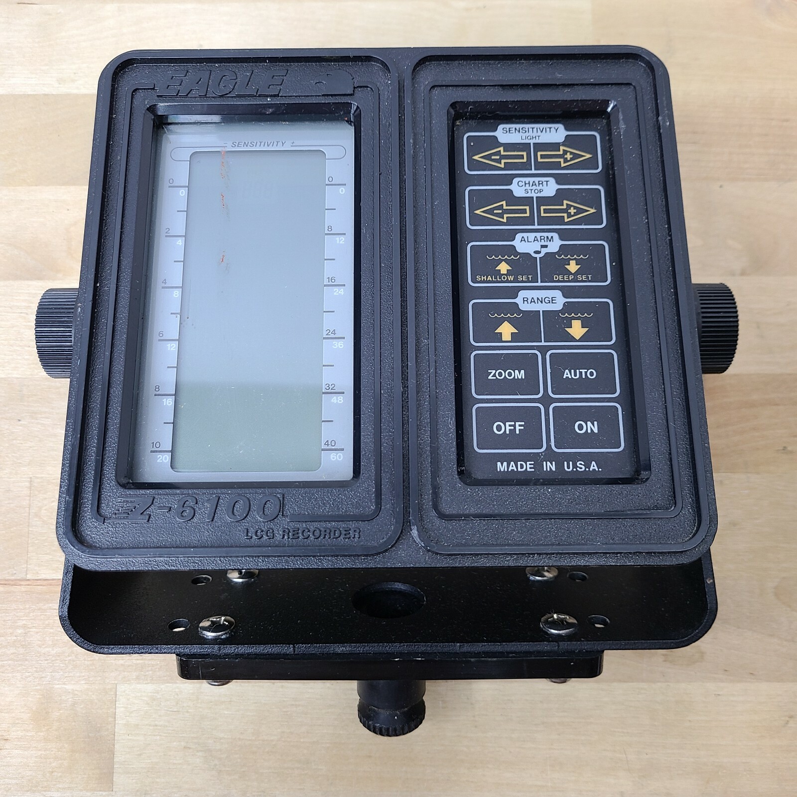 Eagle Z-6100 LCG Vintage Recorder Fish Finder Untested for sale online ...