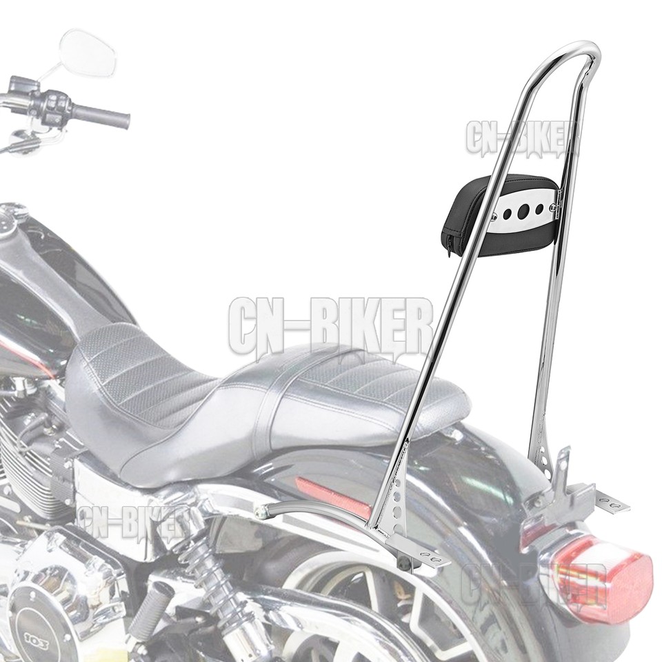 For Harley Dyna Fat Bob FXDF Low Rider FXDL Street Bob FXDB Backrest ...