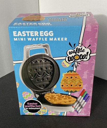 Mini Easter Egg Waffle Maker - Make Double Sided Easter Waffle or ...