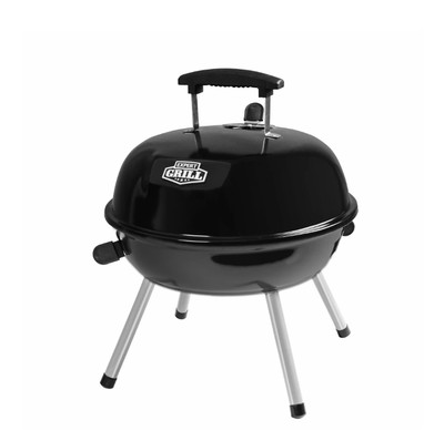 Expert Grill 14.5 Charcoal Tabletop Portable Grill, with Removable Lid ...