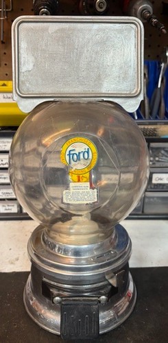 Black Friday Sale Vintage Penny Ford Gum Machine & Topper Gumball Candy ...