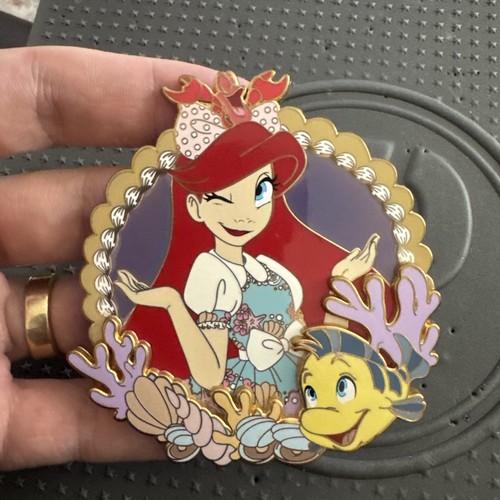 Disney Ariel And Flounder Fantasy Pin LE 65 By Evil Gypsy Pins | eBay